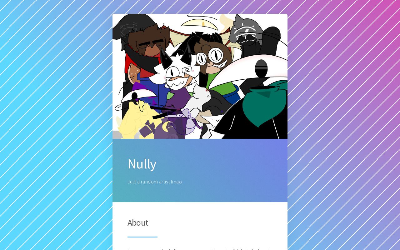 Nully, Just An Artist